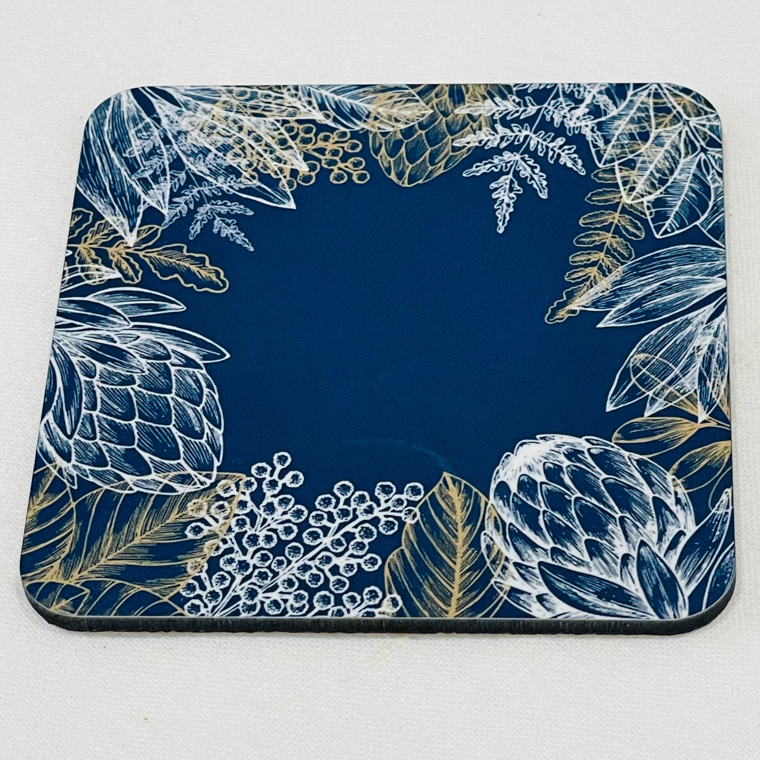 Elegant Protea Full wrap Coaster | Heritage. by SA on Main